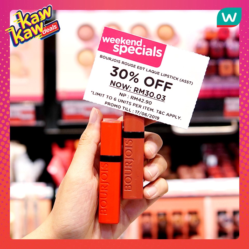 大马Watsons大减价！最低只需RM1！ – RedChili21