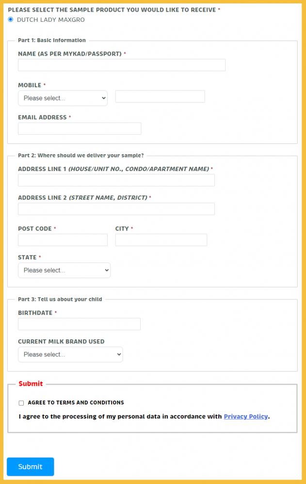 妈妈们不可错过「8种品牌奶粉免费样品」！无需任何消费！直接送到你家！ – RedChili21