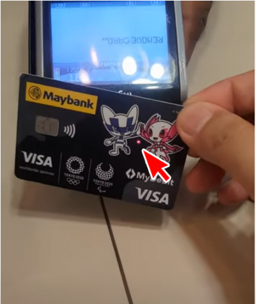 Maybank推出「东京奥运会LED」银行卡！付款时会闪出红色光！ – RedChili21